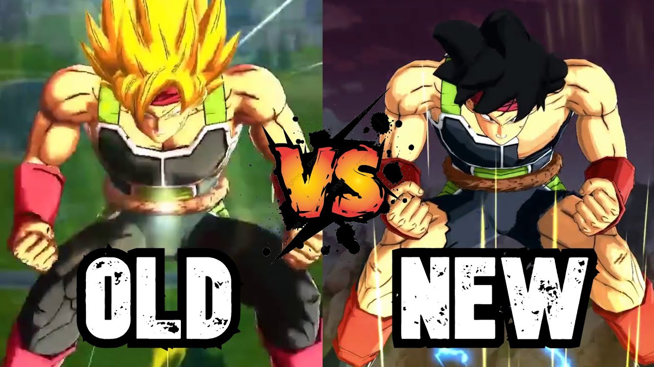 New Bardock Vs Old SSJ Bardock! (Side by Side) Comparison! - Dragon ...