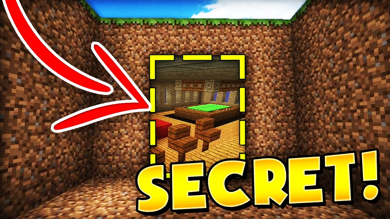 HIDDEN MINECRAFT HOUSES AND SECRETS!! - YouTube