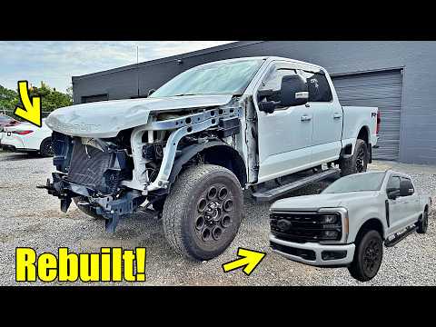 WE COMPLETELY REBUILT THIS 2025 FORD F250 SUPER DUTY FOR HALF OFF!
