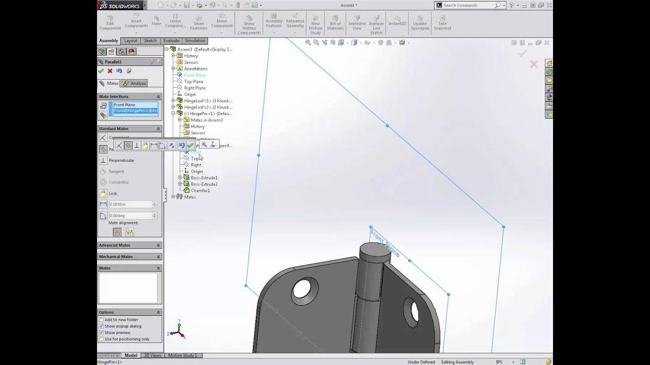 SolidWorks - Assembly Configurations - YouTube