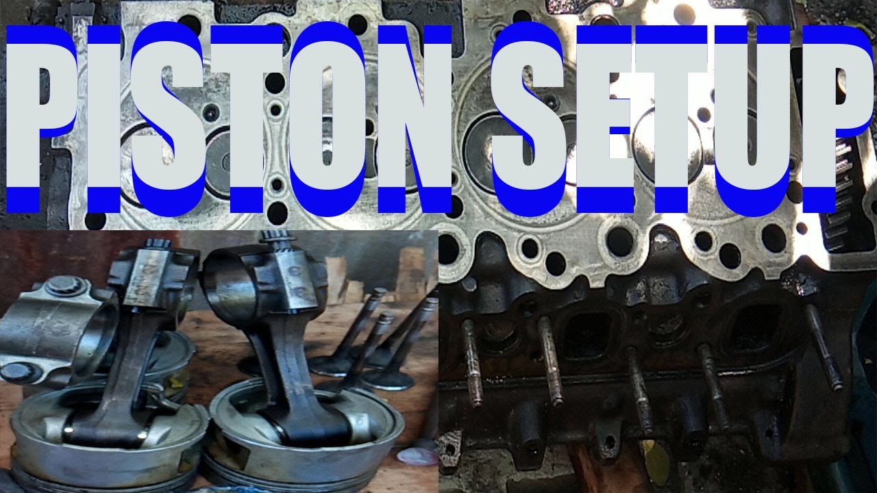 4HF1 PISTON SETUP l VLOG 60 - YouTube