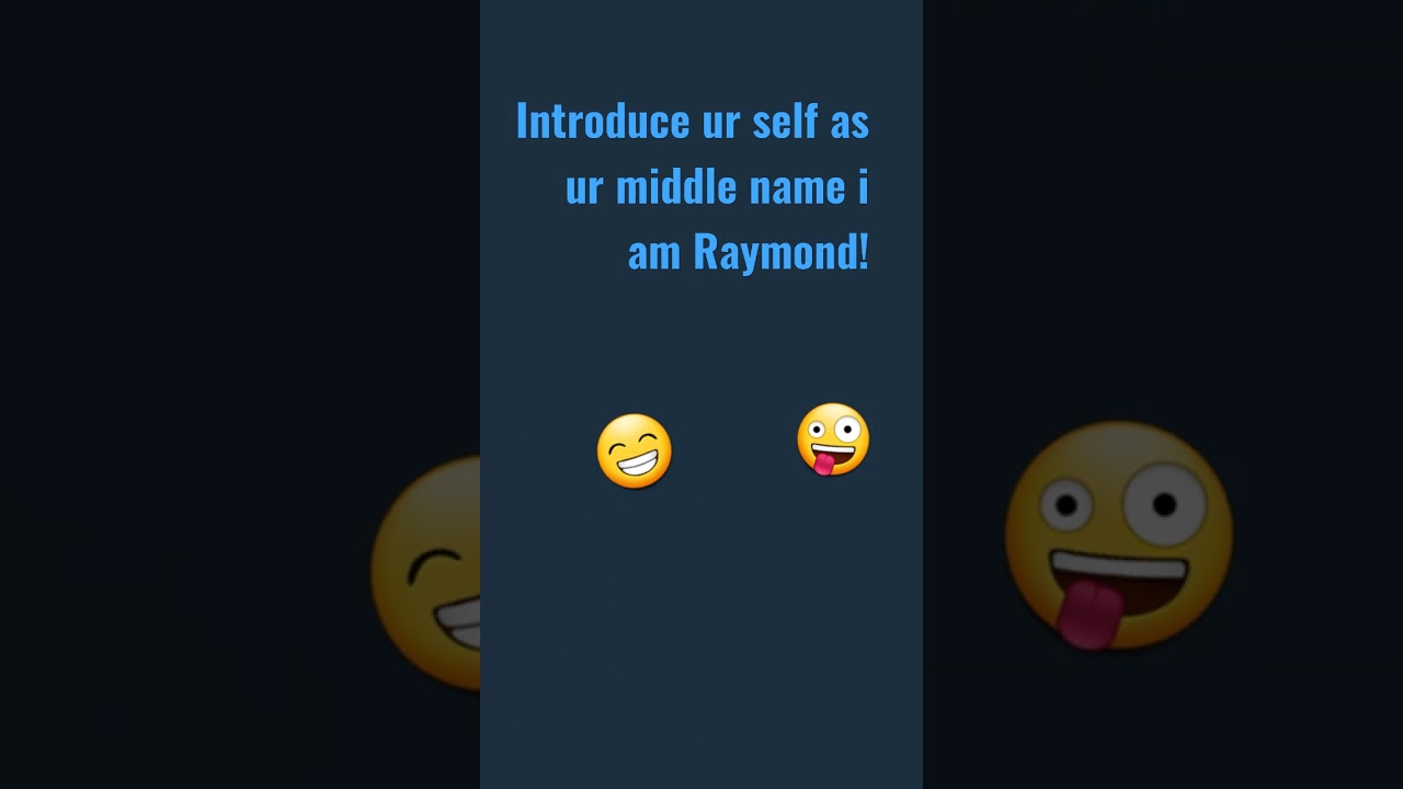 What's ur name? - YouTube