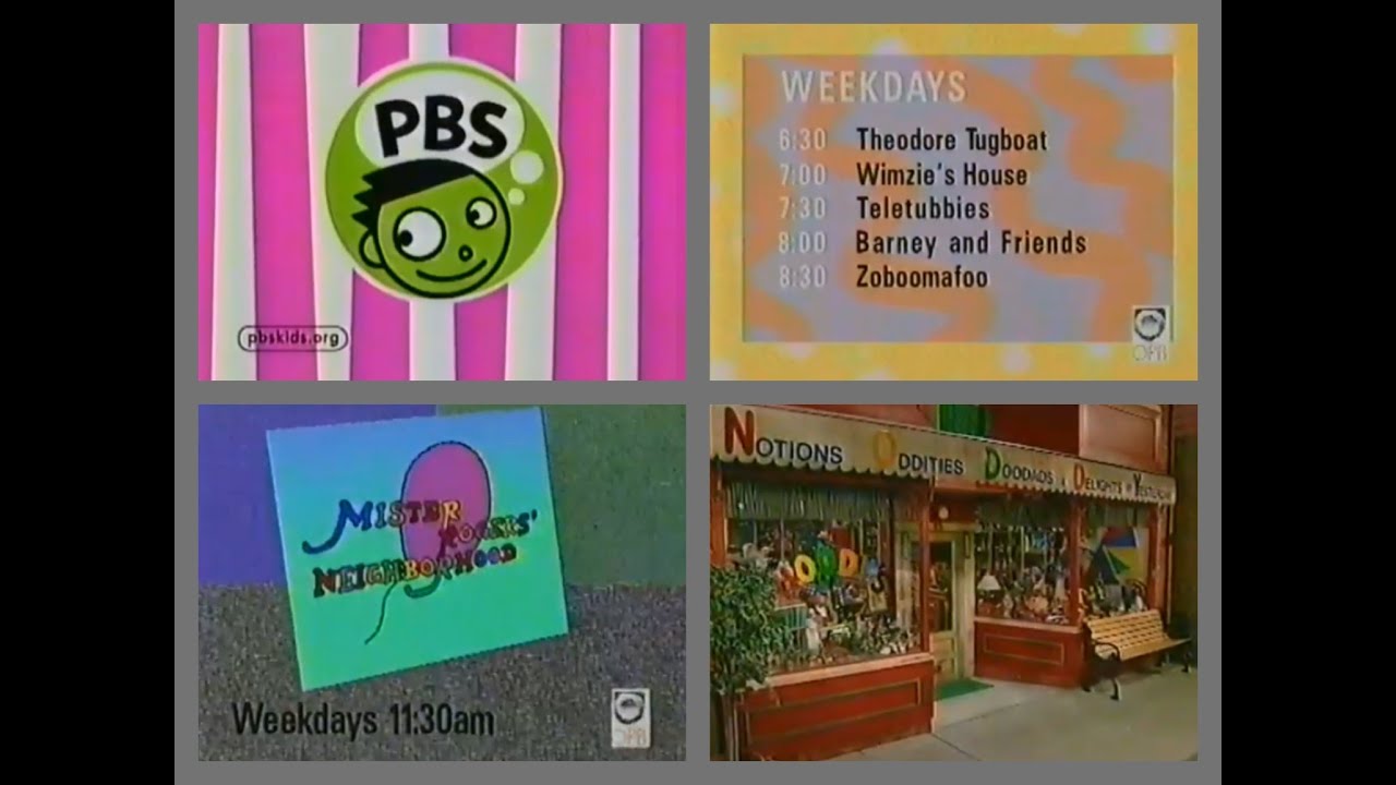 PBS Kids Program Break (1999 OPB) #4 Incomplete - YouTube