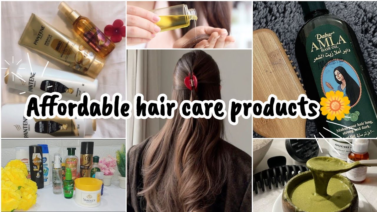 Best affordable hair care products|hair care routine for all hair types ...