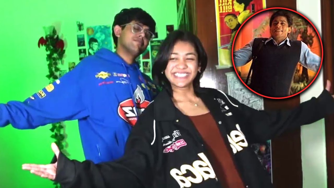 Rachit & Kuttu Did the SRK Pose (Perfect Couple) - YouTube