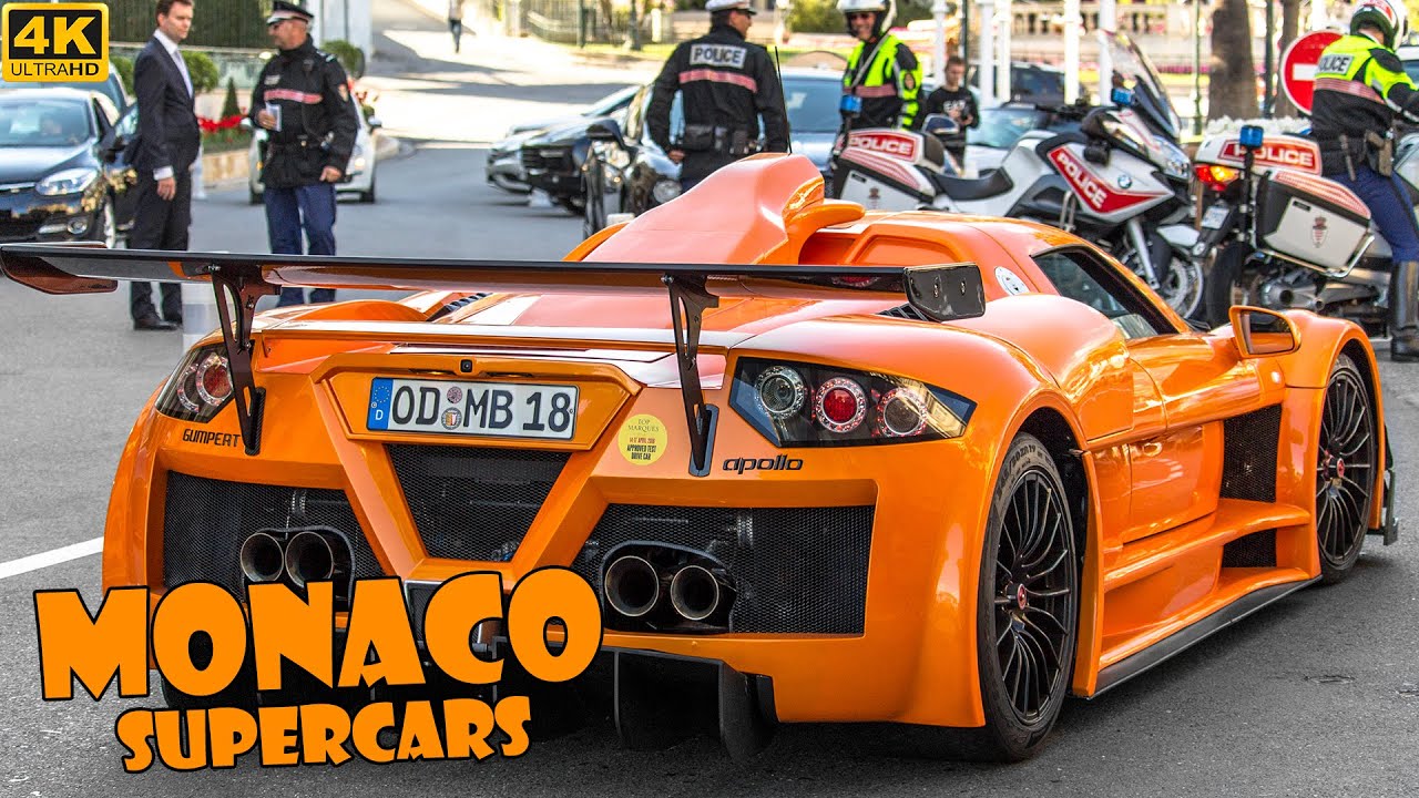 SUPERCARS IN MONACO COMPILATION | 2021 4K - YouTube