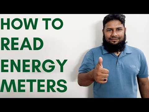How to Read indication lights on Energy meter . - YouTube
