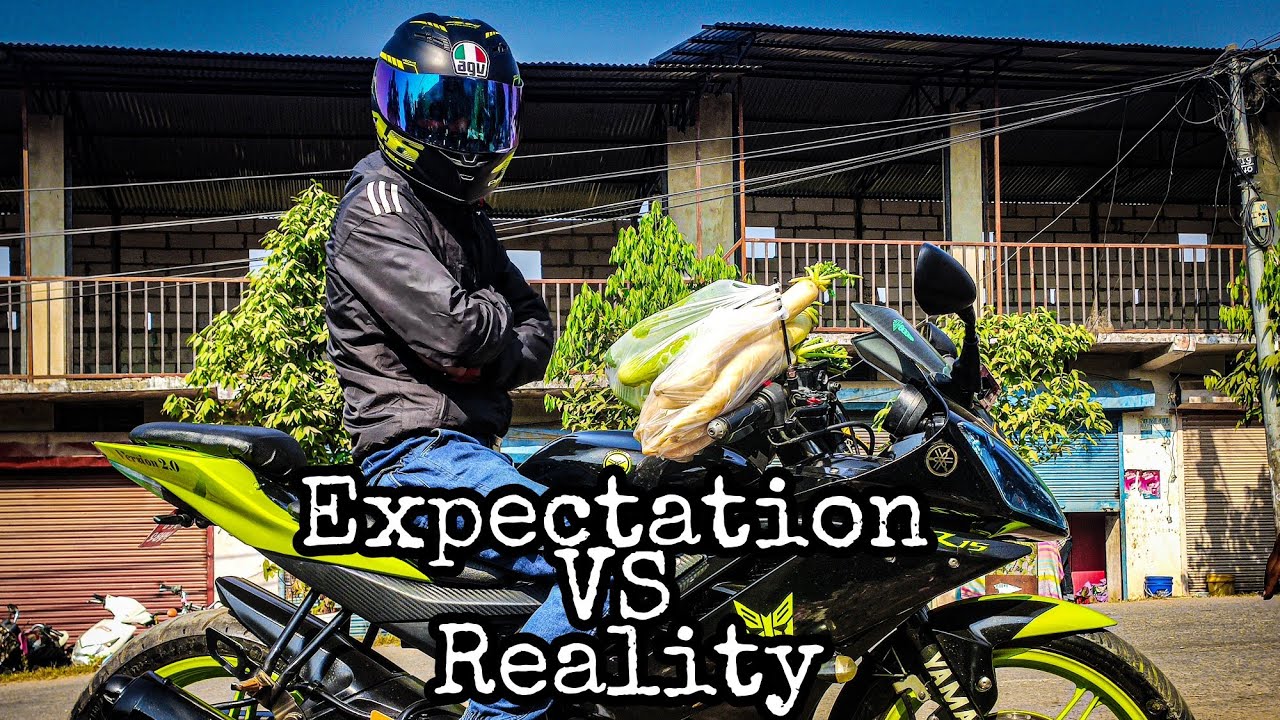 Bikers LIFE Expectation VS Reality 😌 #razonvlogs - YouTube