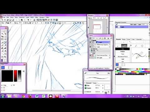 How To Draw: Remake an traditionell Drawing with Manga(Comic) Studio ...