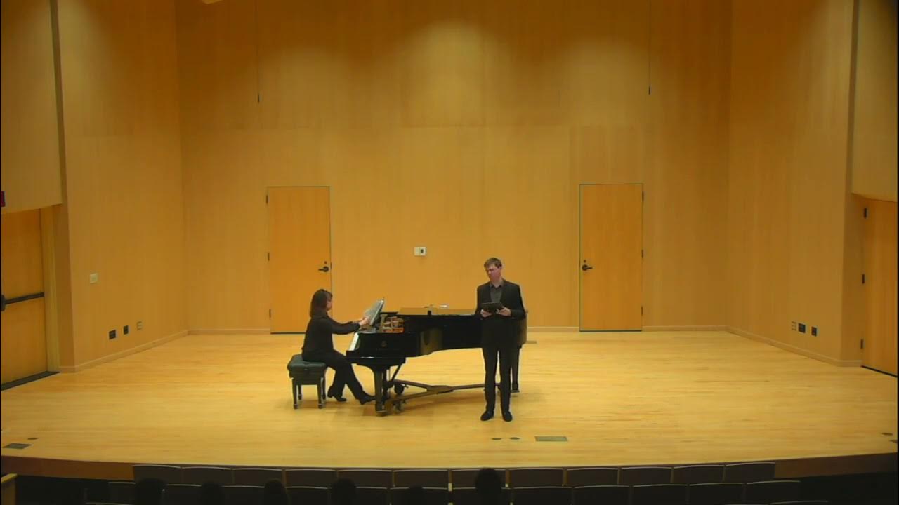 Andrew McDonald Senior Voice Recital March 9th, 2025 - YouTube