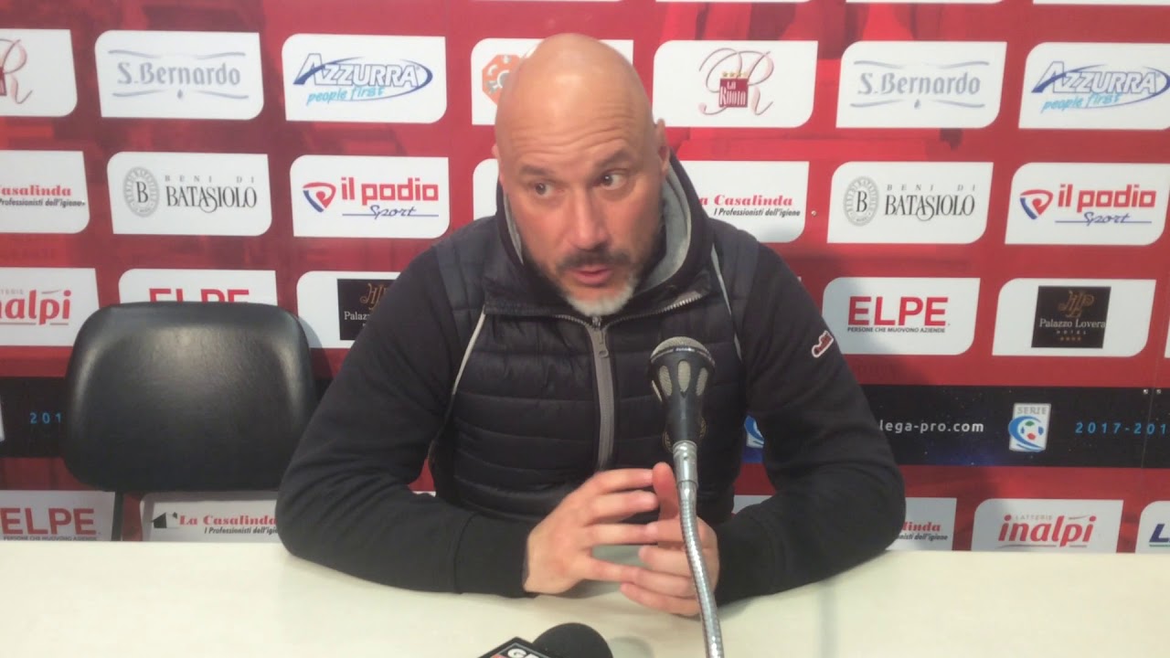 Cuneo-Pro Piacenza 2-3, le parole del tecnico Fulvio Pea - YouTube