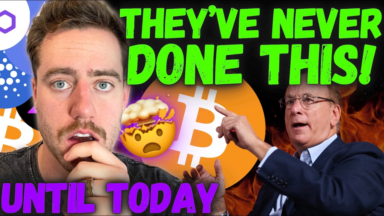 BITCOIN - THE FIRST TIME THIS HAS HAPPENED! - YouTube