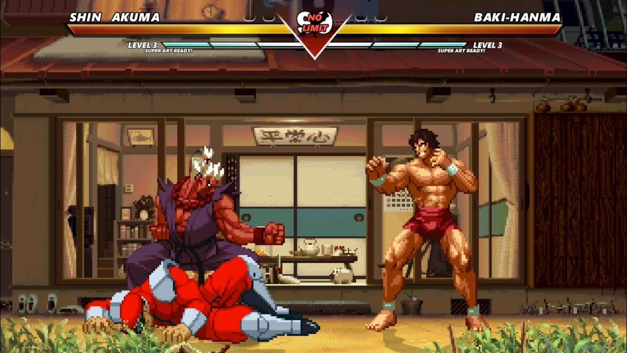 SHIN AKUMA vs BAKI HANMA - Greatest fight - YouTube