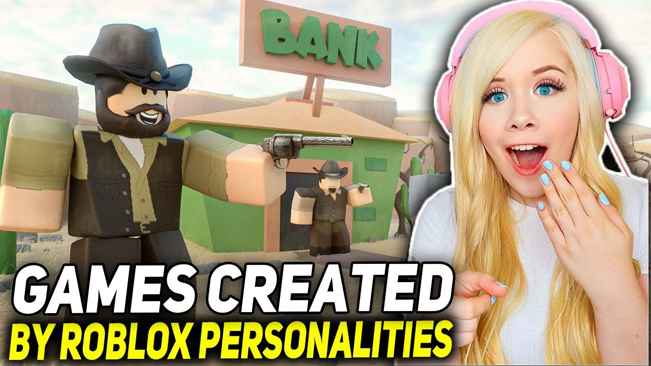 10 Games Created By Roblox Personality! Build into Games 2021 - YouTube