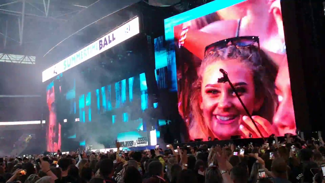 Calvin Harris DJ Set at Capital's Summertime Ball 2019 Wembley Stadium ...