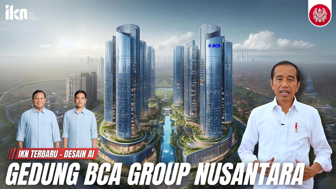 Ikn Terbaru‼️Desain Gedung Bank BCA Group Di Nusantara Indonesia | Tutorial Pakai Ai - YouTube