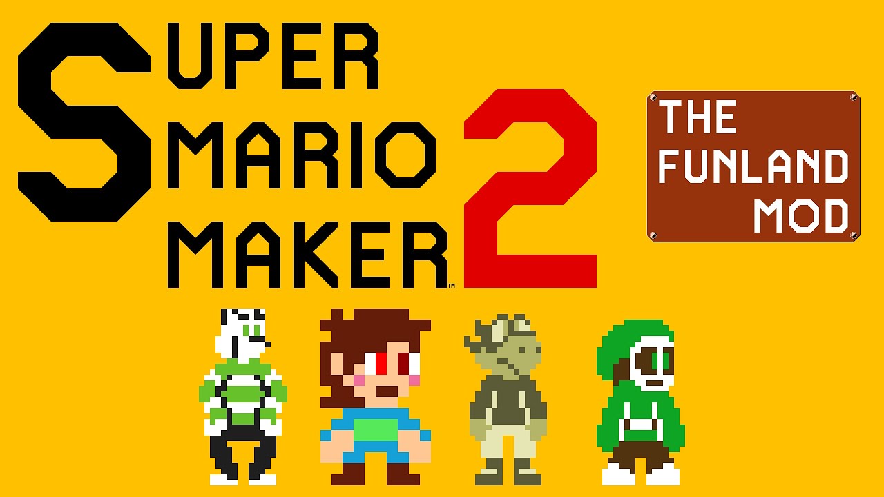 Rigit Obstacles (Edit) - Super Mario Maker 2: The Funland Mod - YouTube