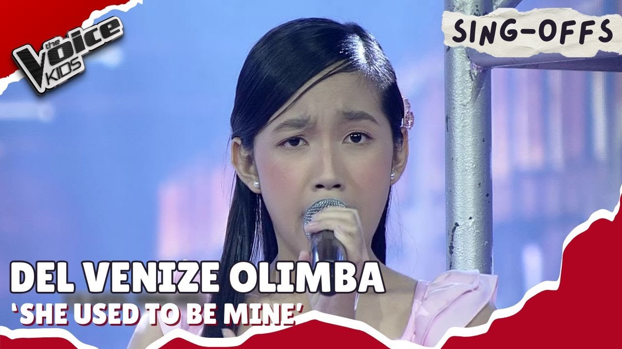 Del Venize Olimba gives a moving performance of 'She Used To Be Mine' | The Voice Kids - YouTube