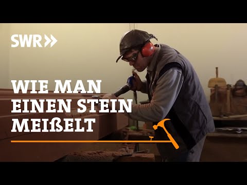 Wie man einen Stein meißelt | SWR Handwerkskunst