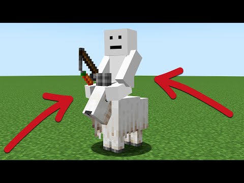 how to ride a goat