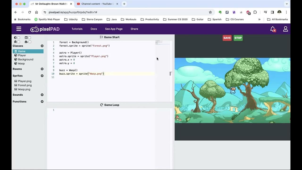 02 Pixelpad Platformer - Moving Objects - YouTube