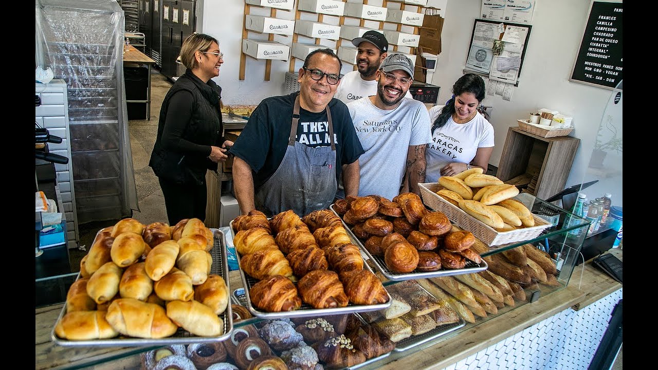 Father and son bake Venezuelan, artisan breads at Caracas Bakery in ...