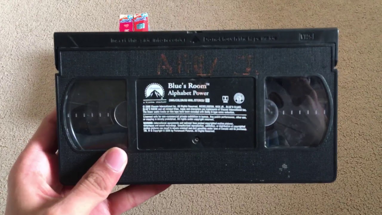 My Blue’s Room VHS Collection - YouTube