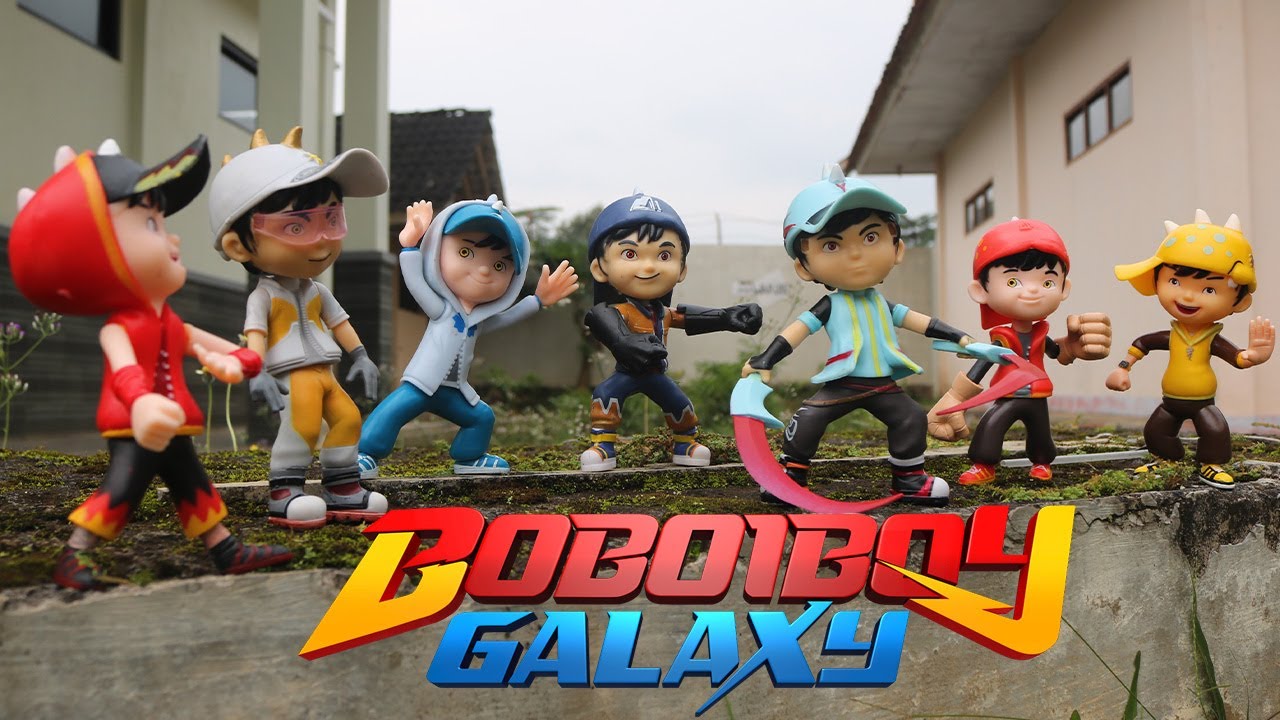 Boboiboy Galaxy, Menemukan Mainan Boboiboy Halilintar, Angin, Topan ...