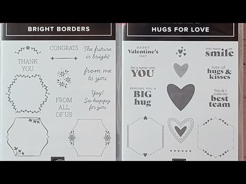Introducing Hugs for Love bundle and Bright Borders companion stamp set ...
