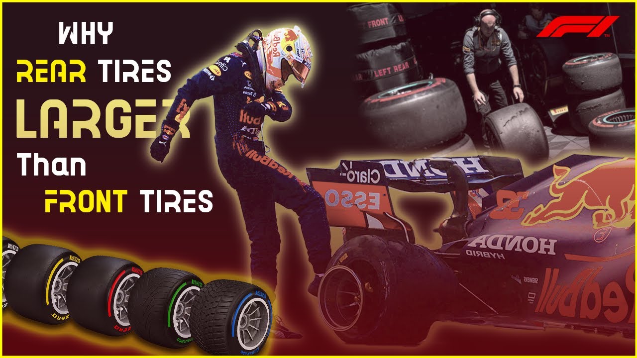 Why F1 Cars Have Larger Rear Tires Explained YouTube