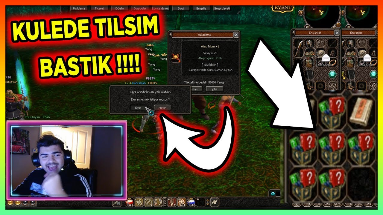 KULEDE TILSIM BASMAK? PET KİTABI SANDIĞI EVENTİ - Metin2 TR DANDANAKAN ...