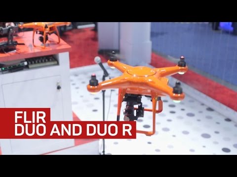 Flir's new drone camera is feeling the heat - YouTube