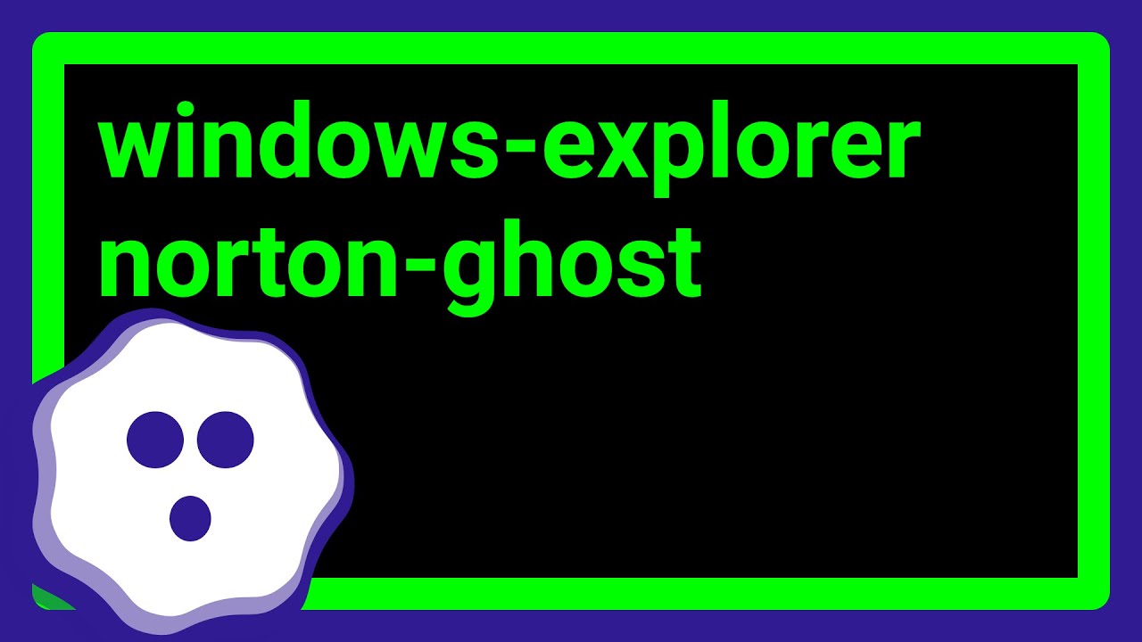 How to open ".gho" image files created by Norton Ghost v11.5? - YouTube