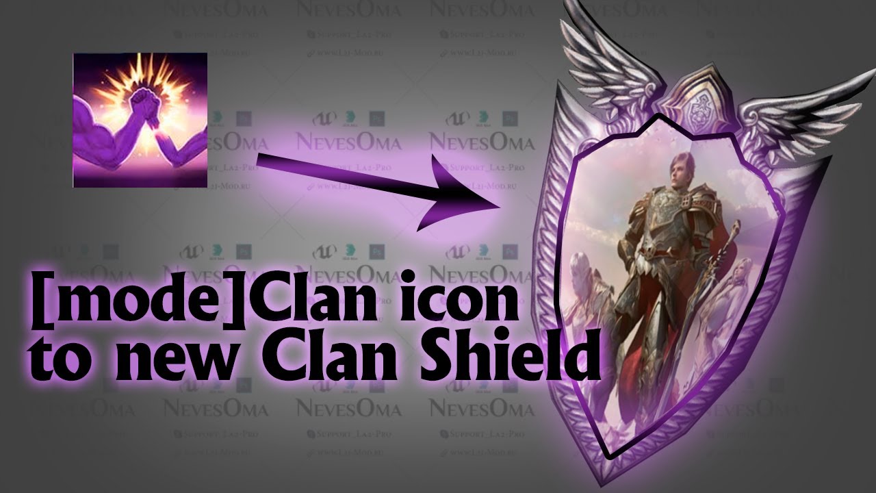 Clan emblem to new custom Clan Shield mode ( emblem big size ) by ...