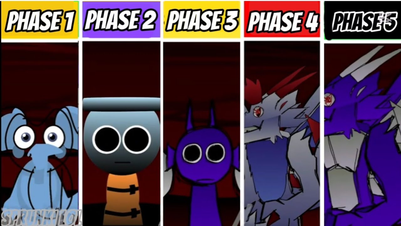 Incredibox Sprunksters: But VS Sprunki VS Abgerny VS Fiddlebops VS ...