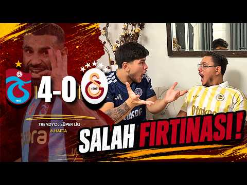 FANATİK 2 KARDEŞ GALATASARAY TRABZONSPOR DERBİSİNİ İZLERSE - TRABZONPOR 4-0 GALATASARAY