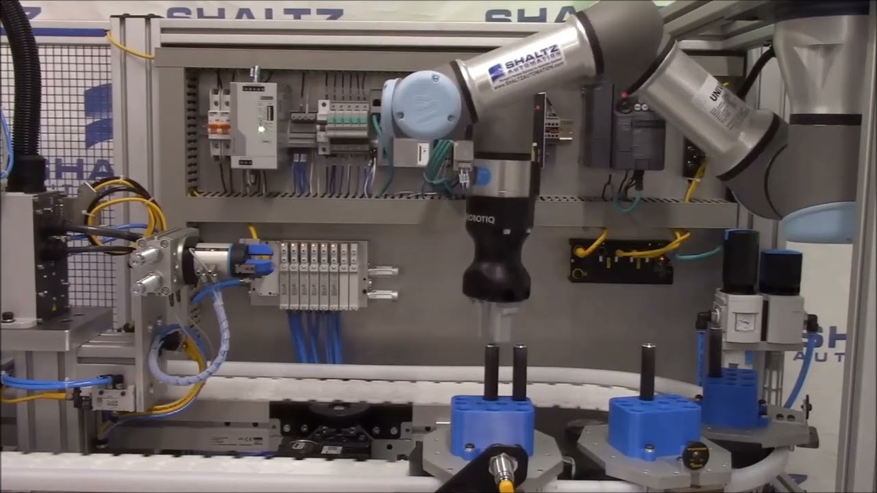 Shaltz Machine Tending Capability Video - YouTube