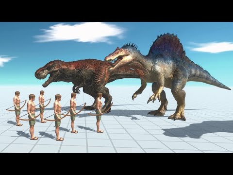 Archery Army Dominates Dinosaur Enemies Championship Fight 6000 Beast ...