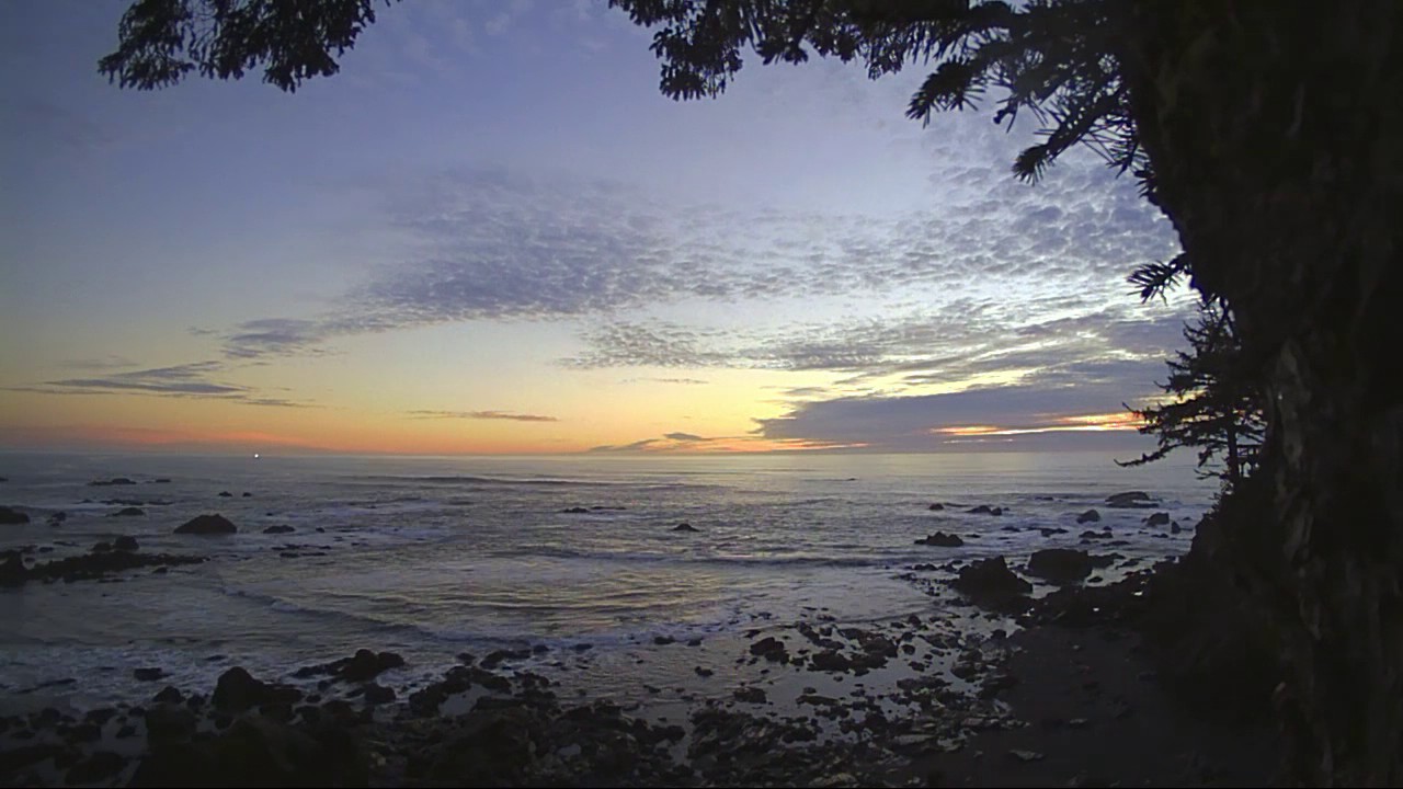 Brookings, Or. Sunset Time Lapse - YouTube