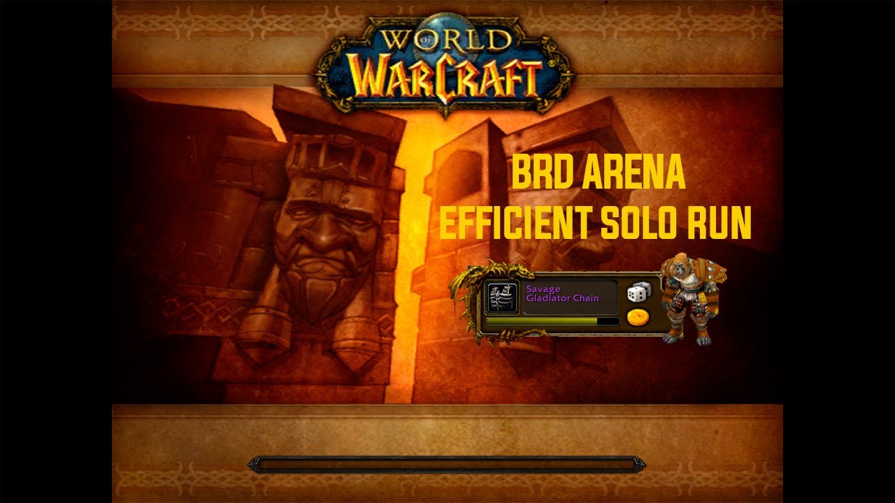 Solo Kill Arena (savage gladiator chain) as a hunter and any class ...
