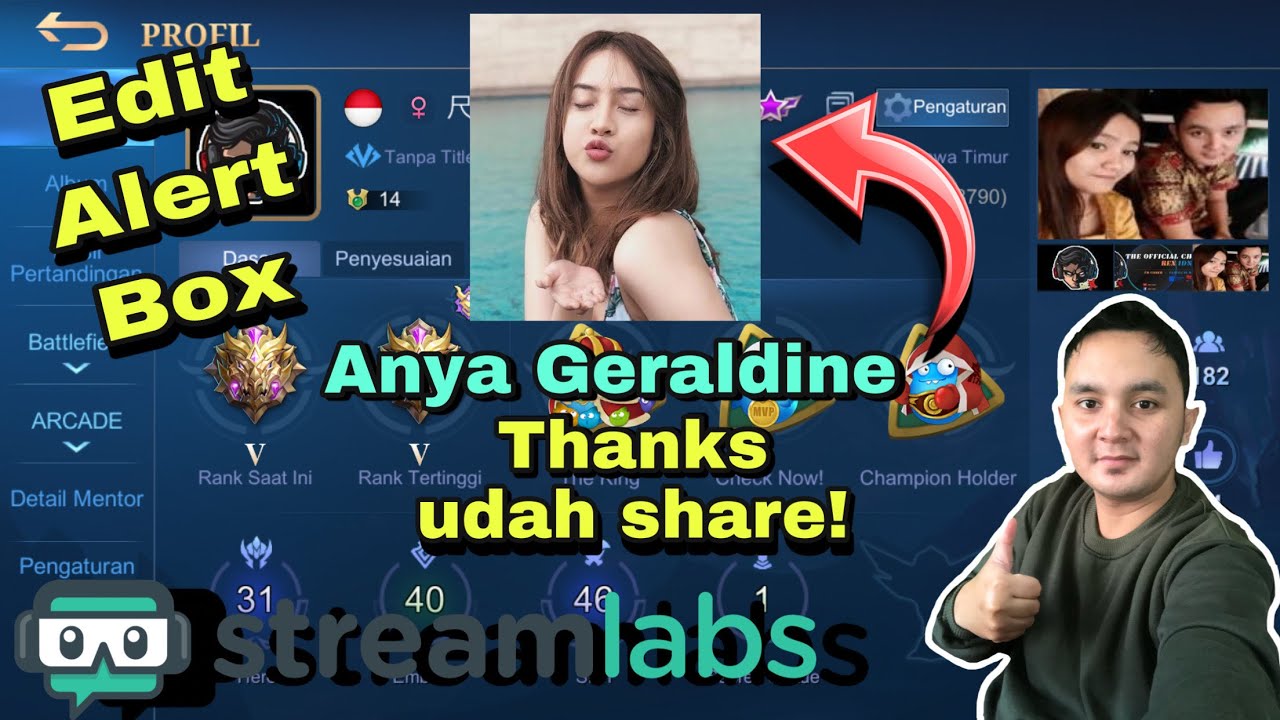 TUTORIAL LENGKAP SETTING ALERT BOX DI OBS STREAMLABS | ALERT BOX - YouTube