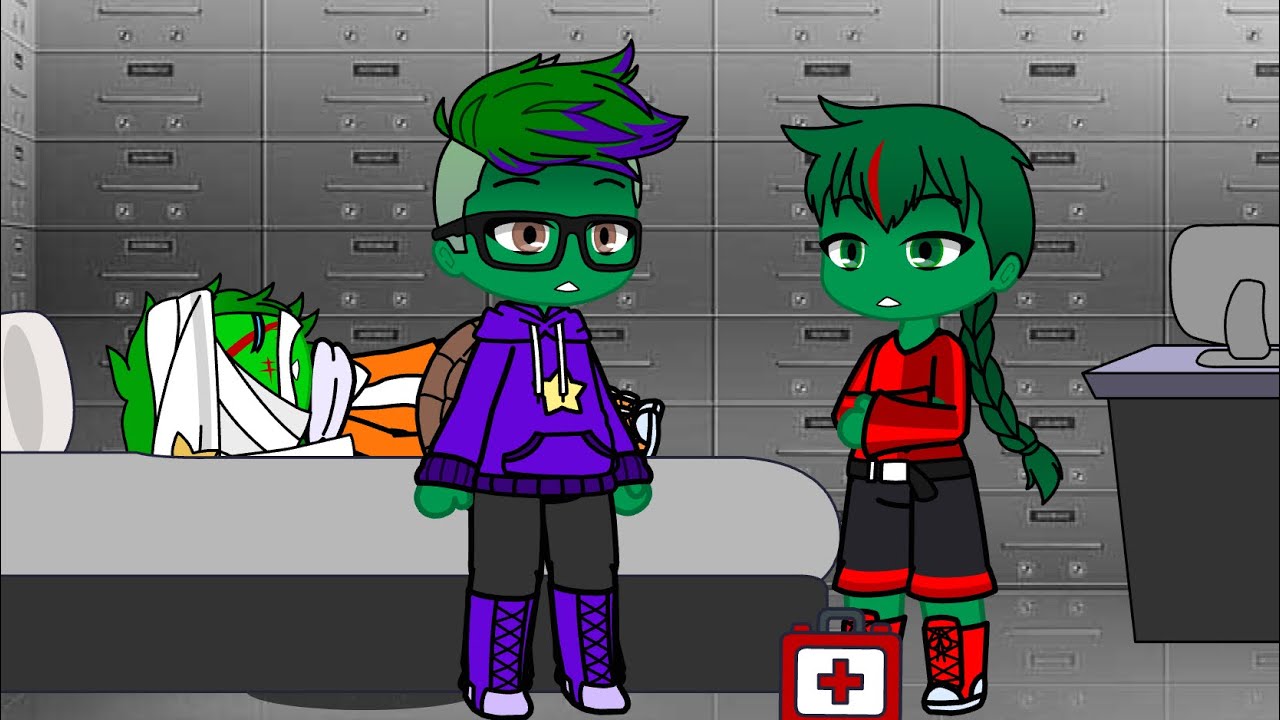 How it kinda started… (TMNT 2012 foot Mikey au) Gacha club - YouTube
