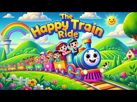 The Happy Train Ride - chuk chuk rail gadi | Kids rhyme in hindi - YouTube