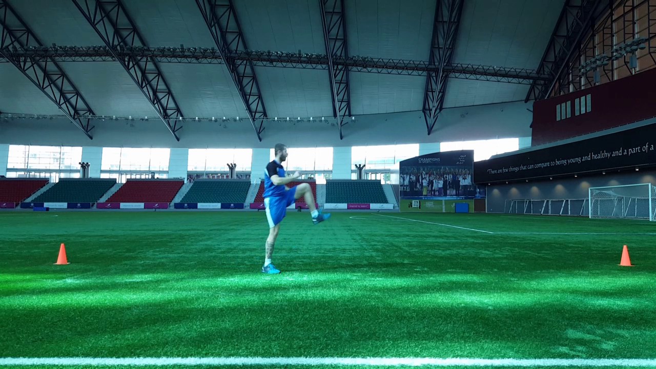 Dynamic Warm Up: Dynamic Hip External Rotation Lukasz Lojas - YouTube