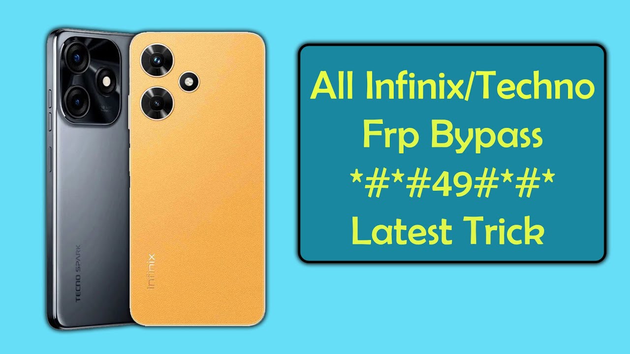 All Techno Infinix Frp Bypass Using USB Debugging Mode, Developer ...