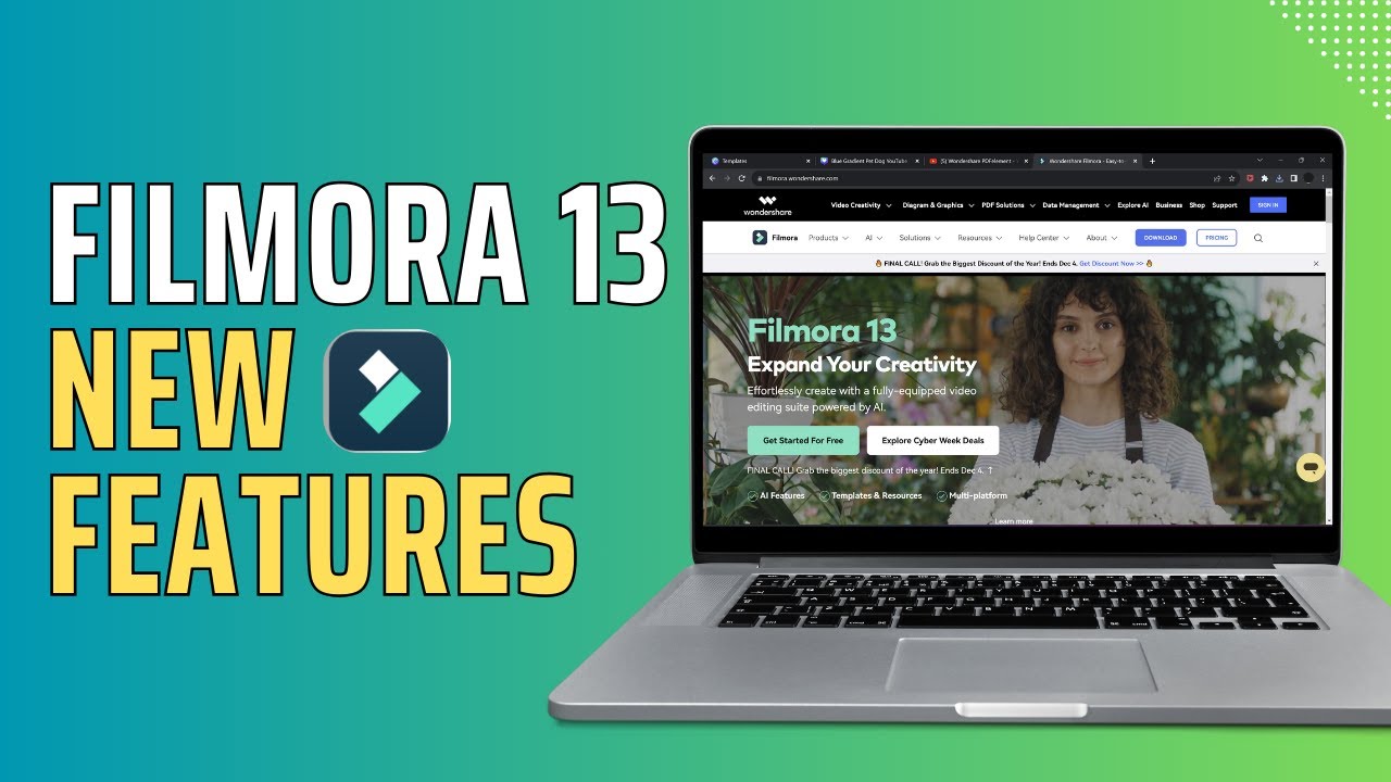 NEW AI Tools & Features in Wondershare Filmora 13! - YouTube