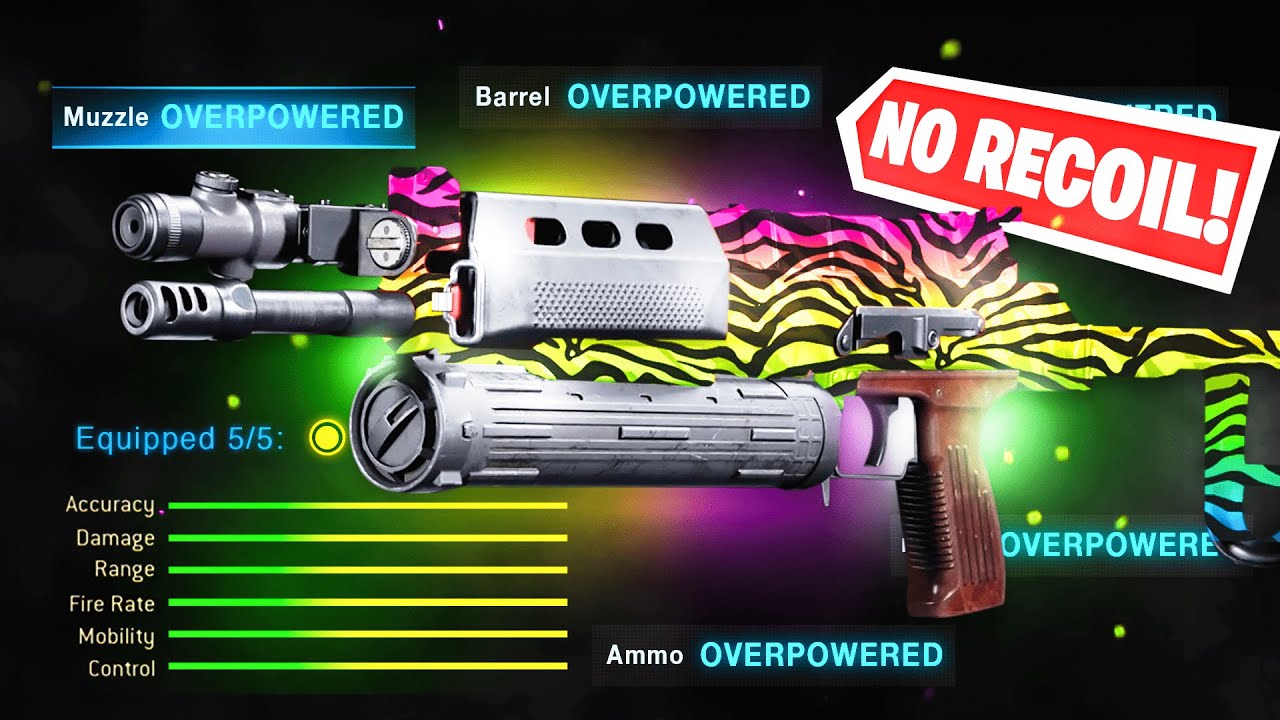 ZERO RECOIL! BEST BULLFROG Class Setup in WARZONE! (Cold War Warzone ...