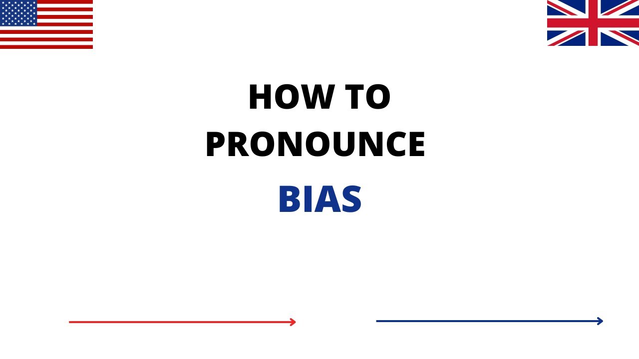 How To Pronounce BIAS Correctly In English | BIAS Pronunciation | How ...