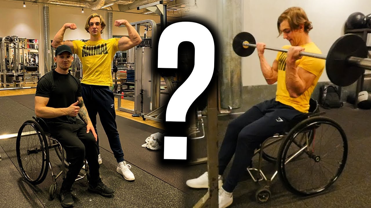 Hur styrketränar man i en rullstol? - YouTube
