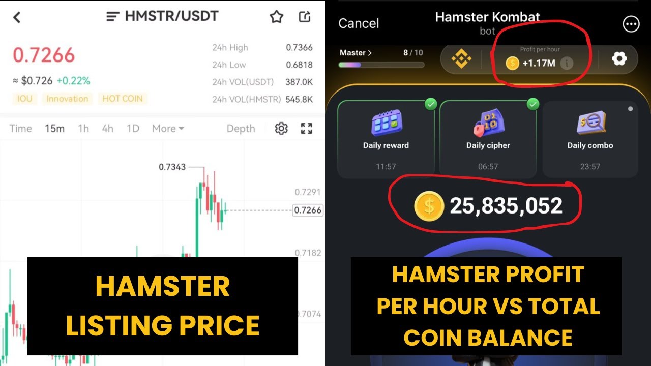 UPDATES on HAMSTER KOMBAT LISTING PRICE | What is Important? - HAMSTER ...